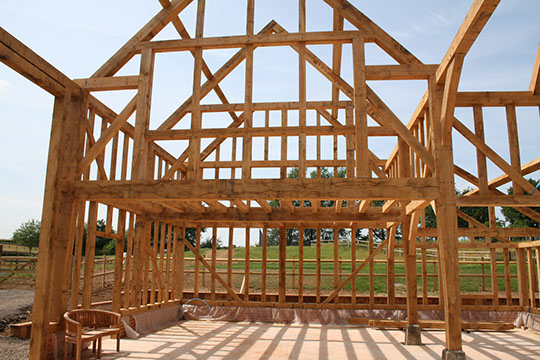 Hobbans TImberworks Green Oak Framers - barns, garages & outbuildings